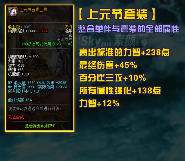 DNF：90A最后的归属，分析五套90A在超时空海伯伦下的提升率 - 哔哩哔哩