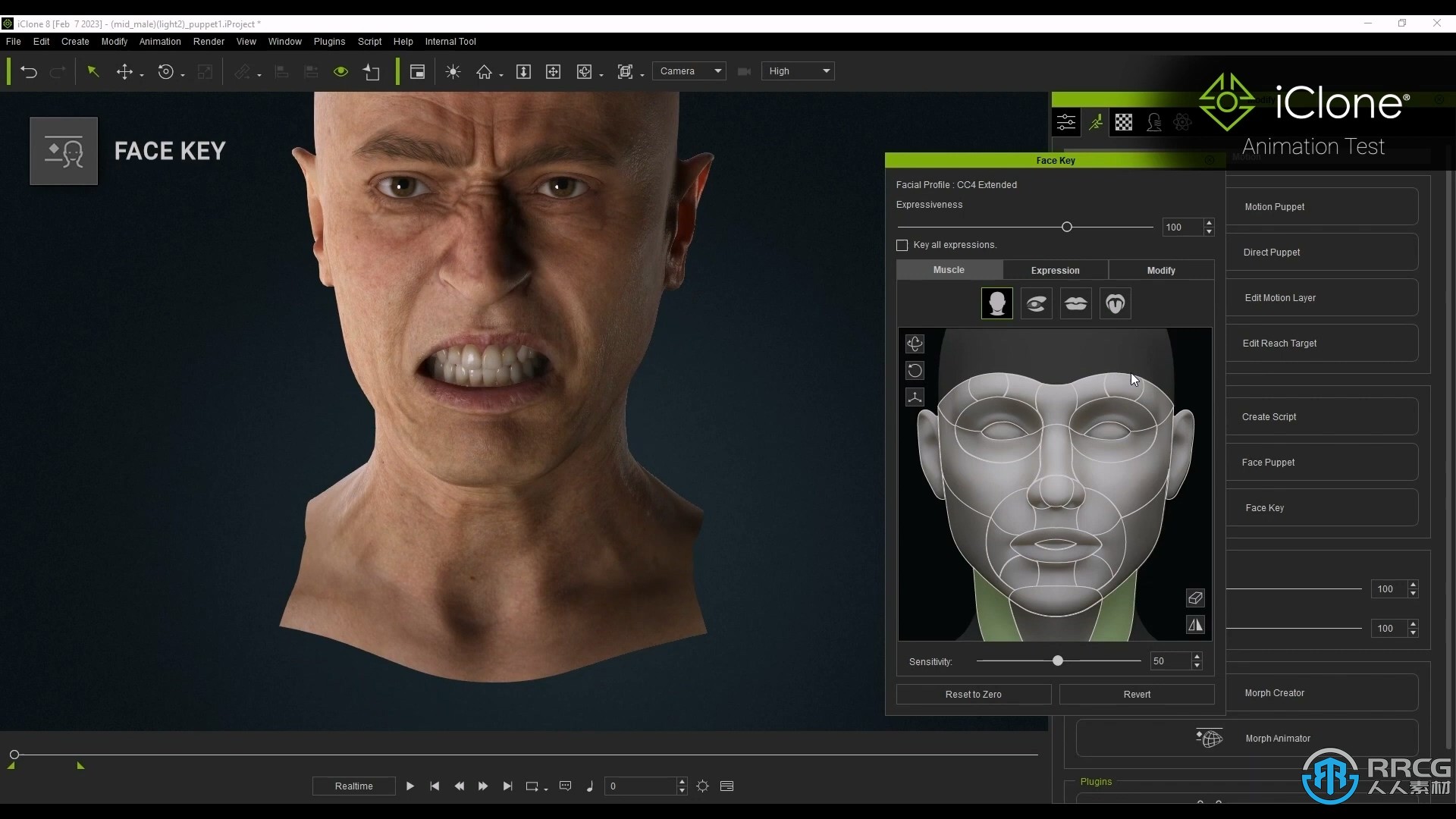 Reallusion发布了Character Creator 4.2版 新增动态皱纹系统 - 哔哩哔哩