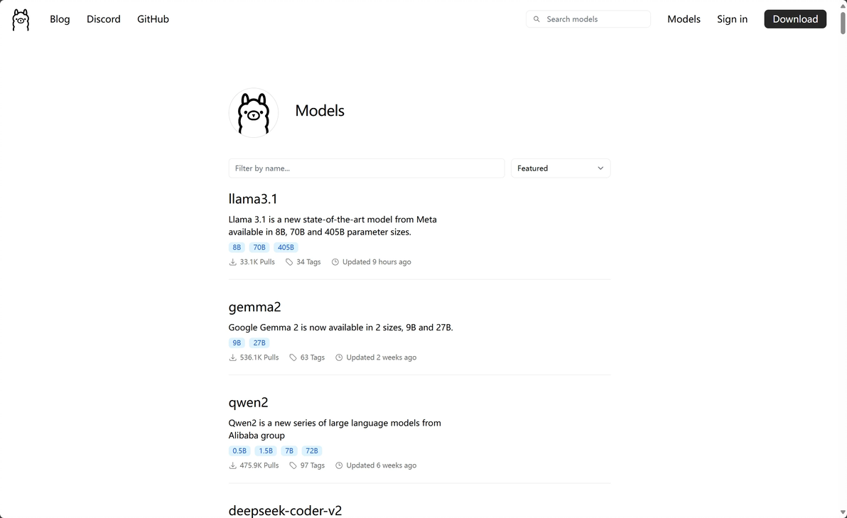 1.1 本地部署大模型-- ollama、git安装、gitee注册登录 - 哔哩哔哩