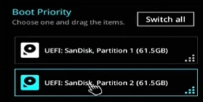 为什么有两个UEFI选项？到底要选哪个呢？——PE法安装系统时的BIOS设备选择研究 - 哔哩哔哩