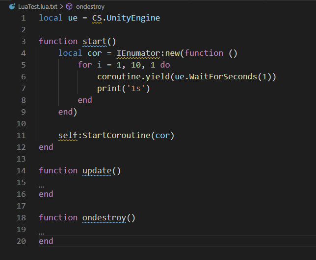 XLua 之 Lua 协程 与 Unity 协程互通 - 哔哩哔哩