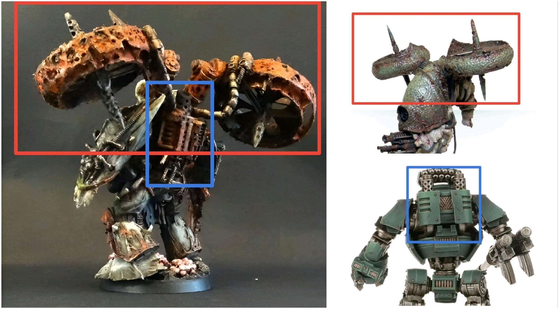 【战锤】模型改造指南17：纳垢恶魔亲王缠疫者·墨菲达斯特 哔哩哔哩 