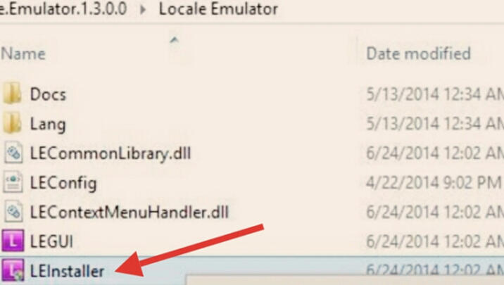 转区工具locale emulator的使用方法 - 哔哩哔哩