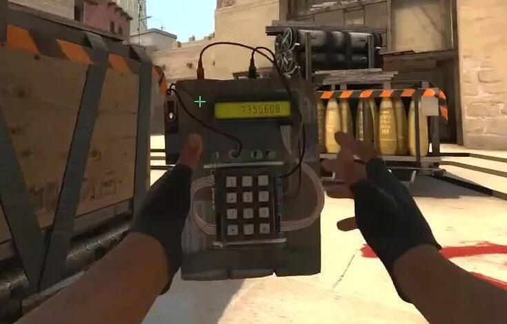 十多年过去了，为啥CS的炸弹密码还是7355608？ - 哔哩哔哩