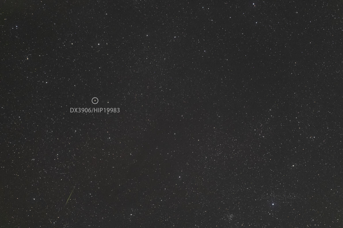 “献给你的星”，拍摄云天明送给程心的星星——DX3906/HIP19983 - 哔哩哔哩