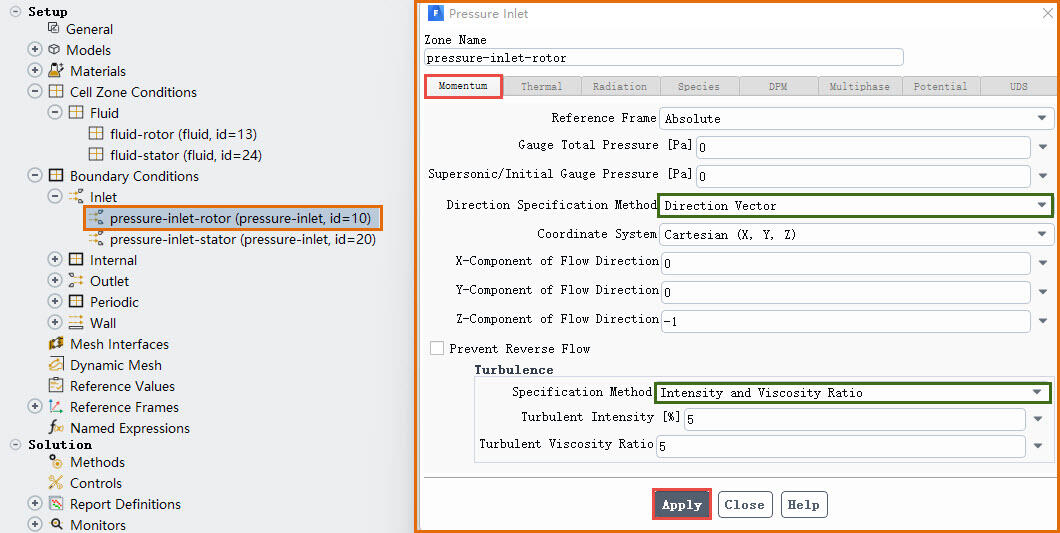 Fluent 案例-MPM 混合平面模型 涡轮机 - 哔哩哔哩