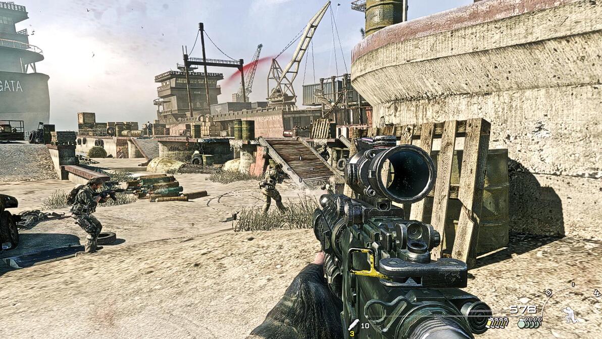 【COD8】教你玩上现代战争3重制版！ - 哔哩哔哩