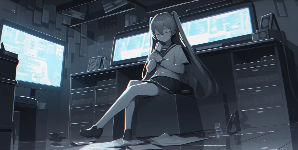 分享一下用于neuro-sama arg出的ai图像 - 哔哩哔哩