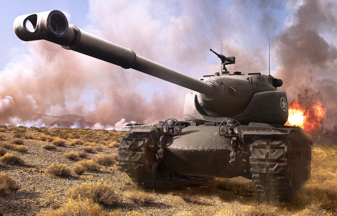 155炮6连发的T58 能让秃酋和279E叫爸爸 - 哔哩哔哩