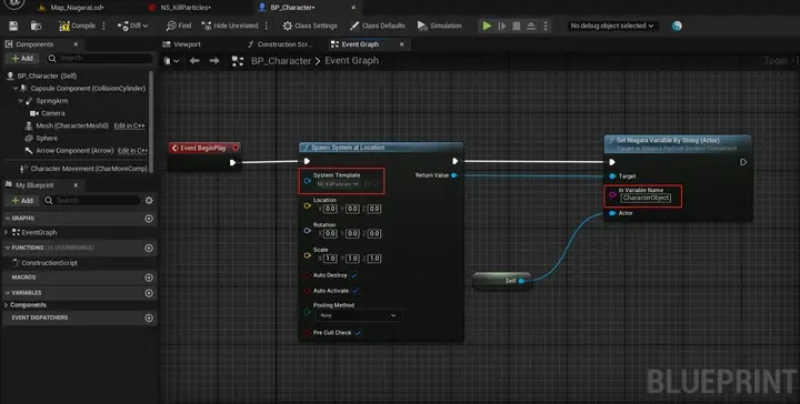 【虚幻引擎 UE5】Niagara系统获取Actor实时位置 - 哔哩哔哩
