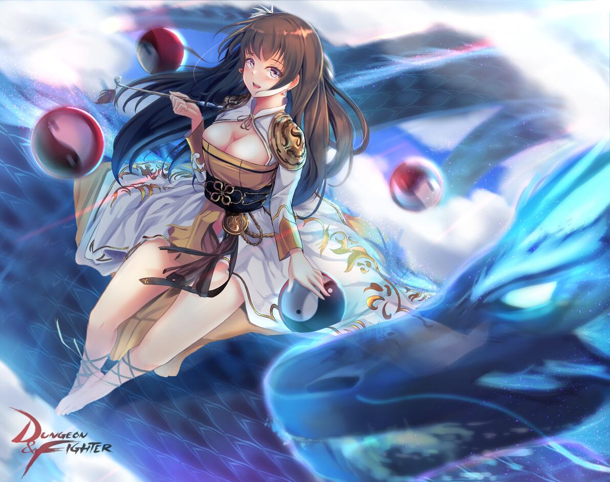 DNF十周年 dnf同人美图 电脑壁纸 - 哔哩哔哩