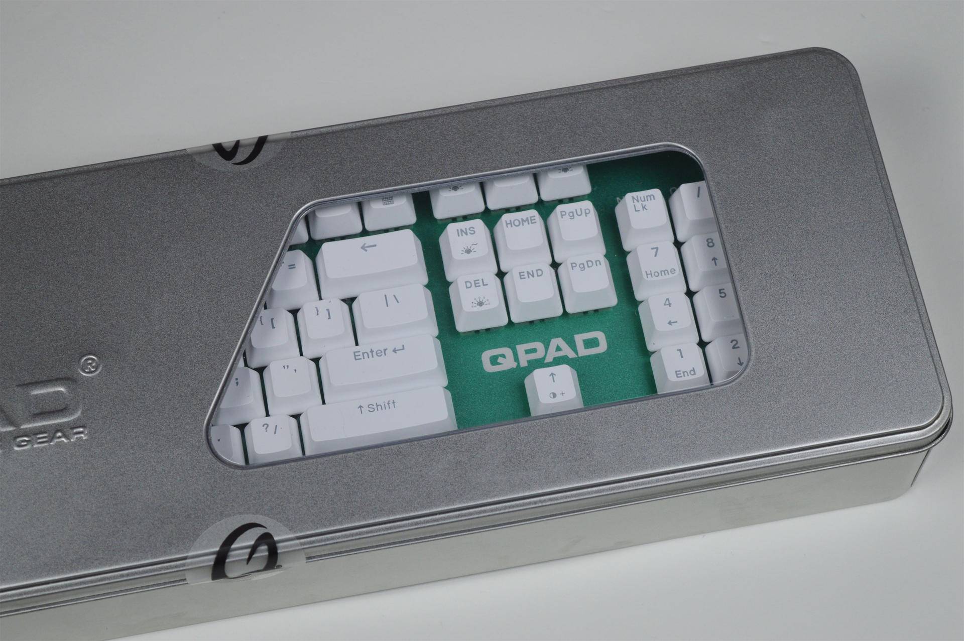 内置声卡，全新升级：QPAD新品背光机械键盘KC60开箱体验 - 哔哩哔哩