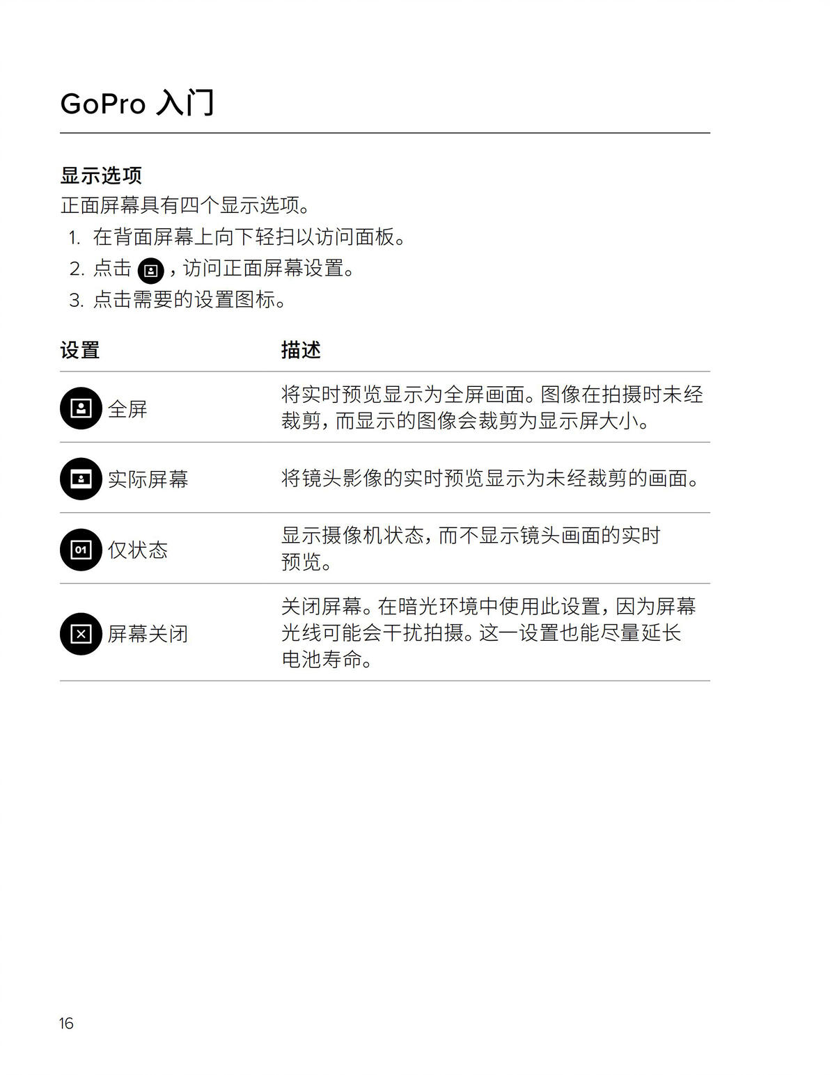 GoPro 10使用说明书 - 哔哩哔哩