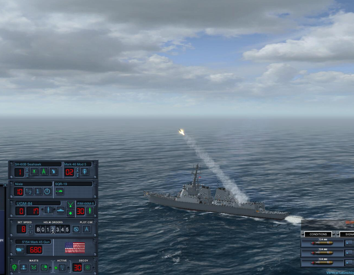 Cold Waters: DotMod阿里·伯克”驱逐舰简单操作 - 哔哩哔哩