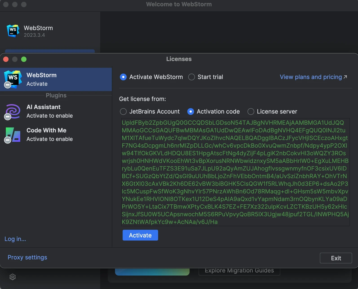 （2024最新）Webstorm破解激活2099年永久激活码教程（含win+mac） - 哔哩哔哩