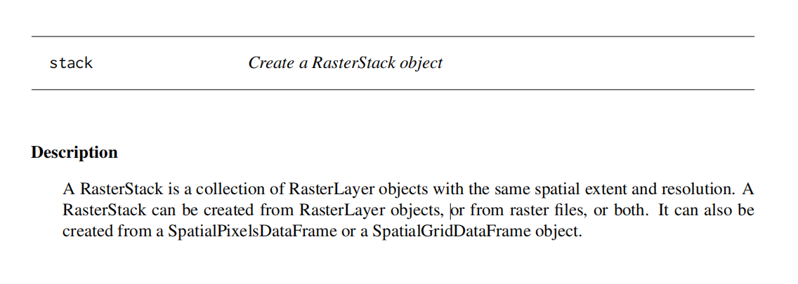 R语言学习记录：Raster包的brick和stack以及Terra包的SpatRaster - 哔哩哔哩
