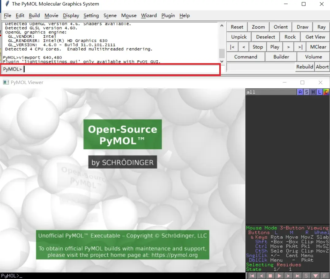 以windows平台，python3.11为基础安装对应的pymol开源版本(备忘) - 哔哩哔哩