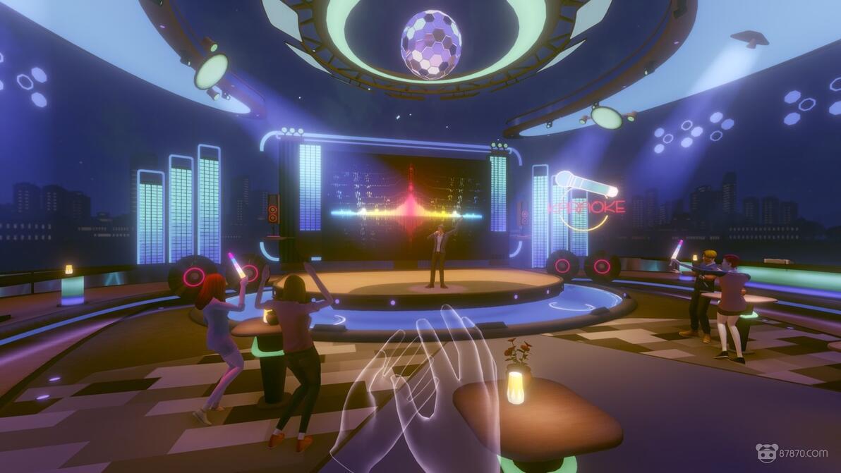 PartyOn国内版正式登陆87VR平台 Quest 2用户国内直联 今夜唱到嗨！ - 哔哩哔哩