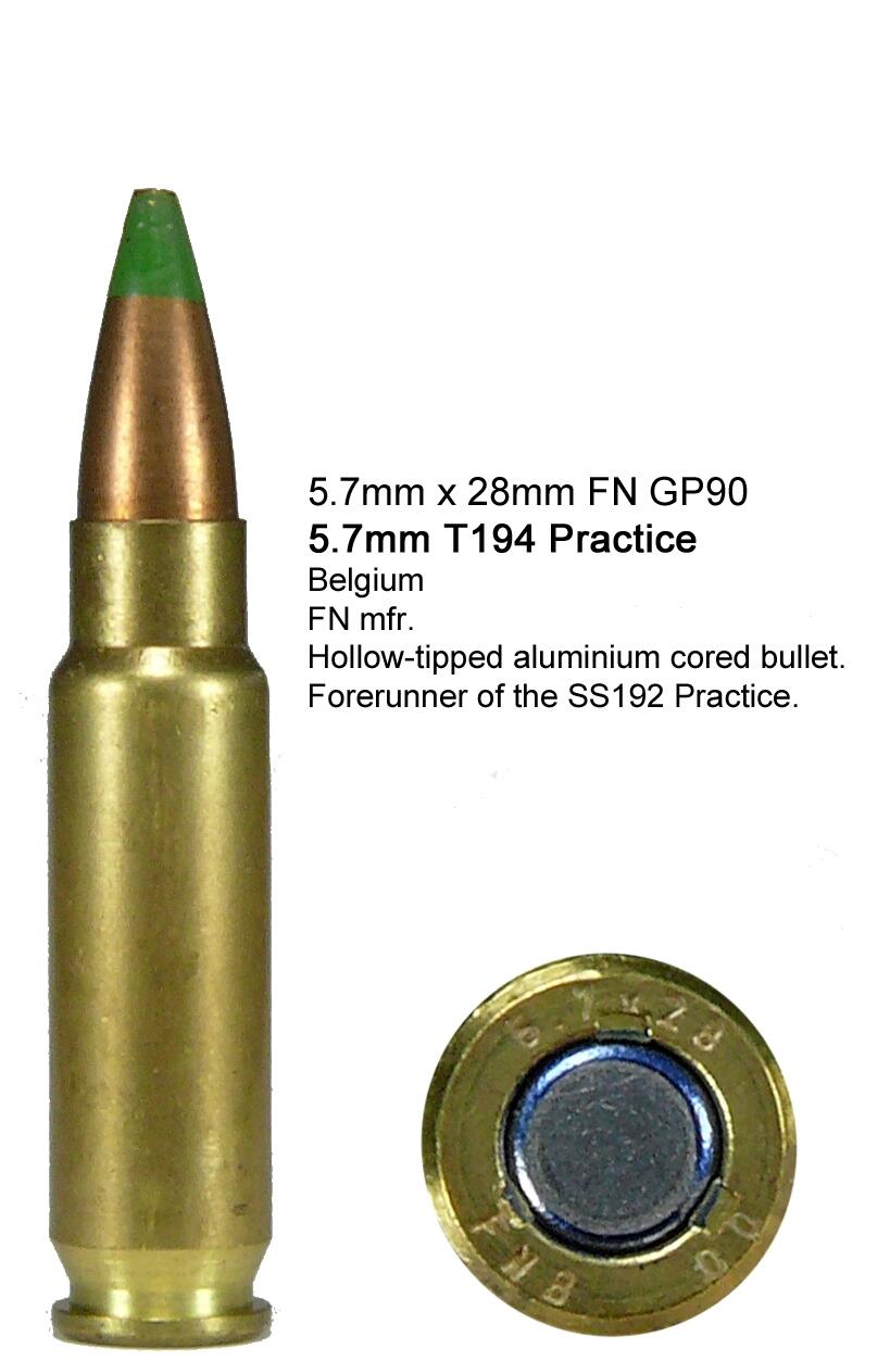 世界主流军用弹药科普（6）——两种PDW弹药上：5.7*28mm - 哔哩哔哩