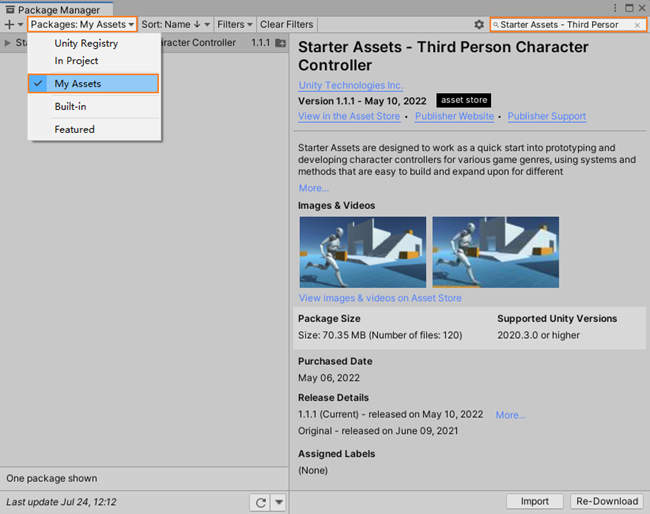 基于Cinemachine的第一/三人称过肩/自由/斜45度/俯视角摄像机系统（源码见文章底部） - 哔哩哔哩