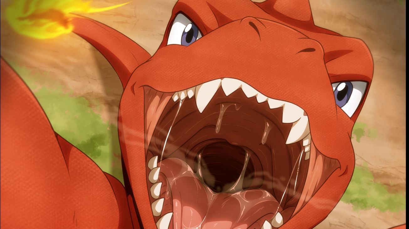 【furry/micro/macro/vore/龙】宝可梦兽人巨兽图转载 FA站作者：IndibleEdibleCalico - 哔哩哔哩