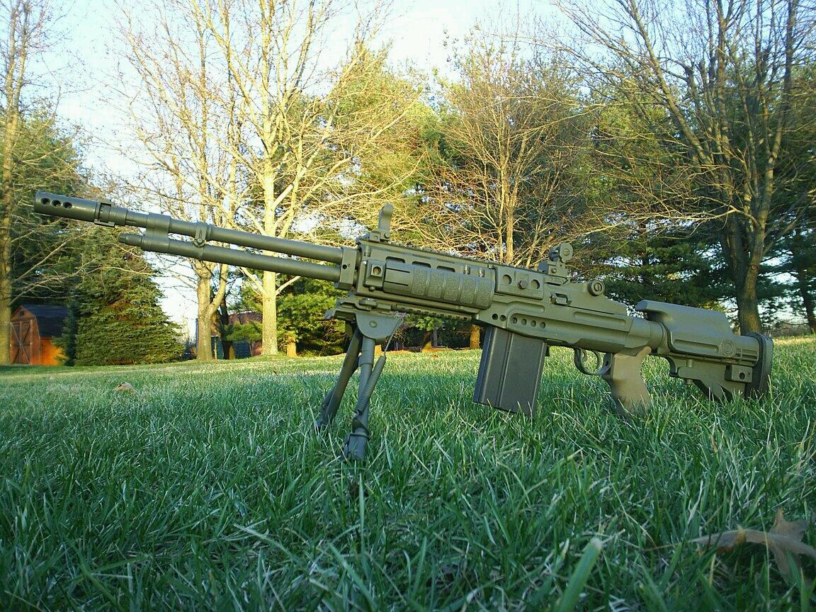 轻武器科普之M14EBR——吃鸡里的MK14原来是他! - 哔哩哔哩