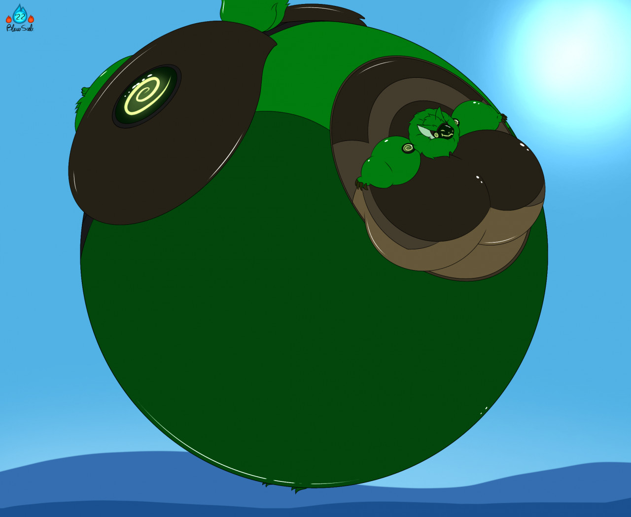 inflation 兽人图片分享429-Protogen类furry专辑 - 哔哩哔哩