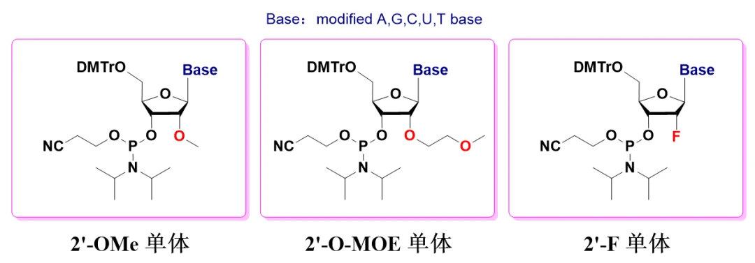 关于你想了解的2'-O-Me，2'-O-MOE和2'-F单体 - 哔哩哔哩