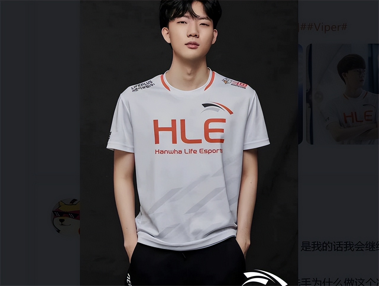 Viper赛场亮EDG队标，赛后采访却看好BLG夺冠 - 哔哩哔哩