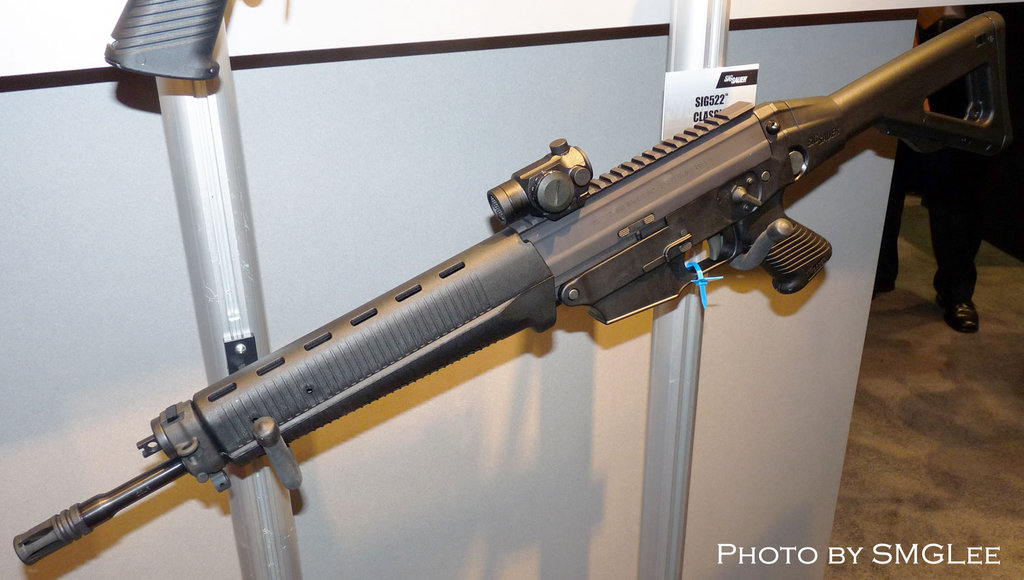 【轻武器科普】SIG556突击步枪简介 - 哔哩哔哩