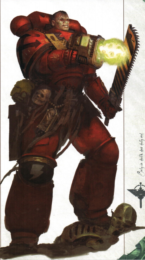 【战锤40K/杂谈】逐渐崭露头角的原铸星际战士（手术改造、装备和编制） - 哔哩哔哩