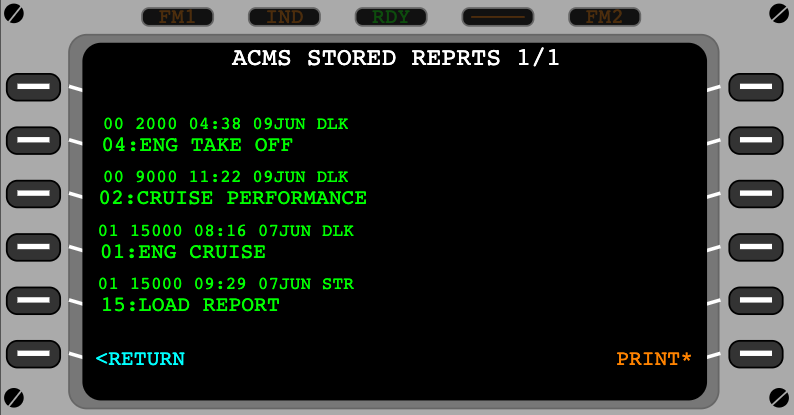 A320 MCDU - 哔哩哔哩