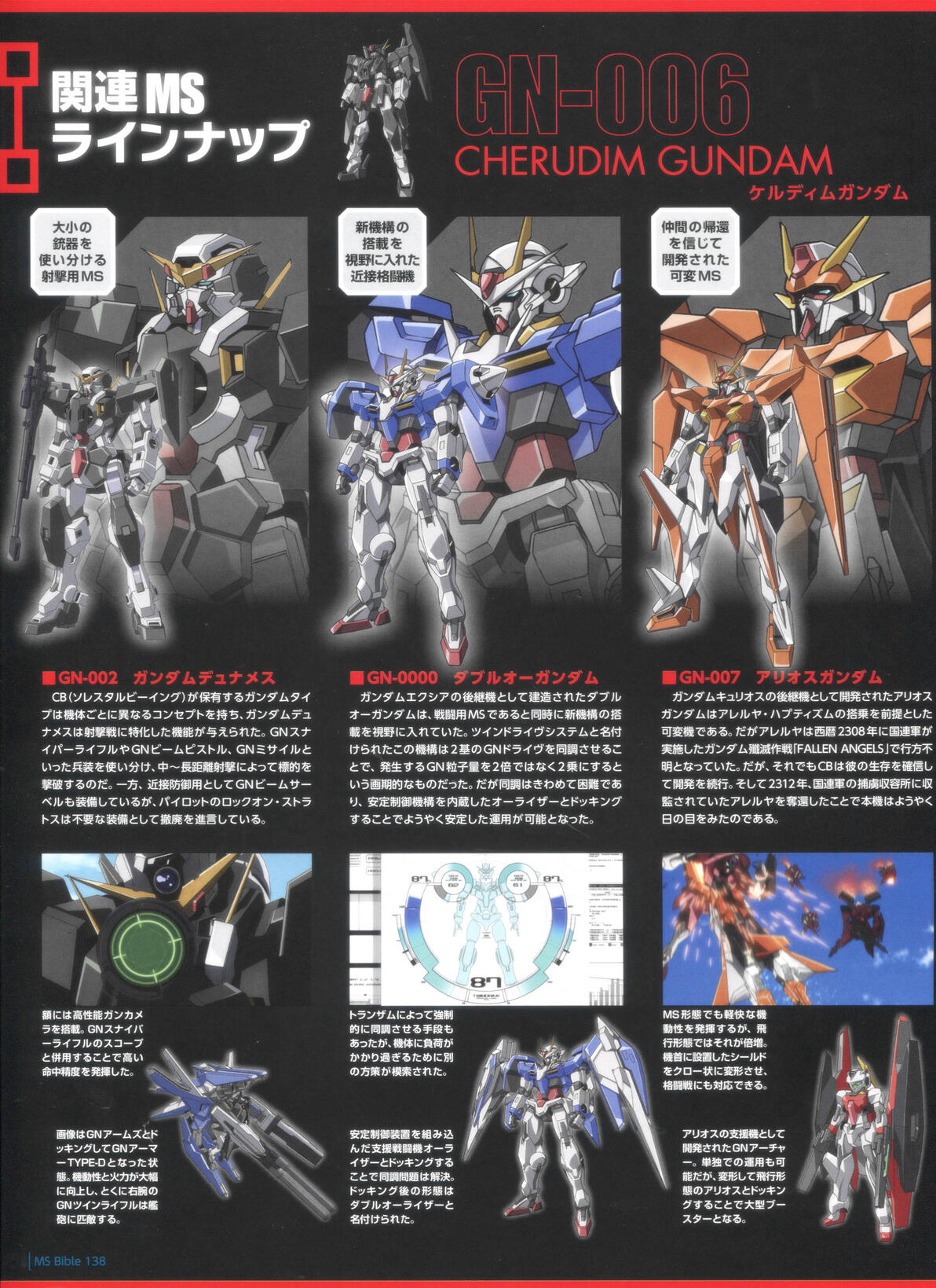 【一曰Acg】Gundam MS Bible 高达MS圣经 第138期 GN-006 智天使高达 日文原版 - 哔哩哔哩