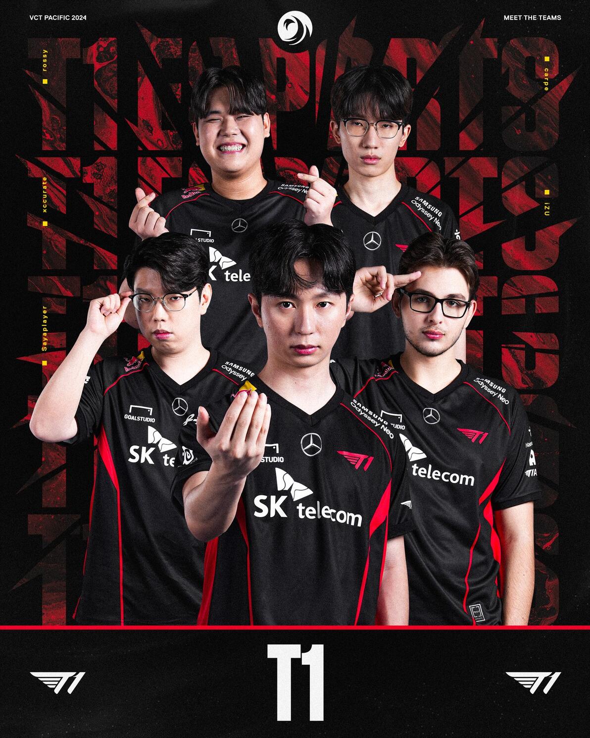 太平洋赛区24启点赛程与首发阵容定妆照 - 哔哩哔哩