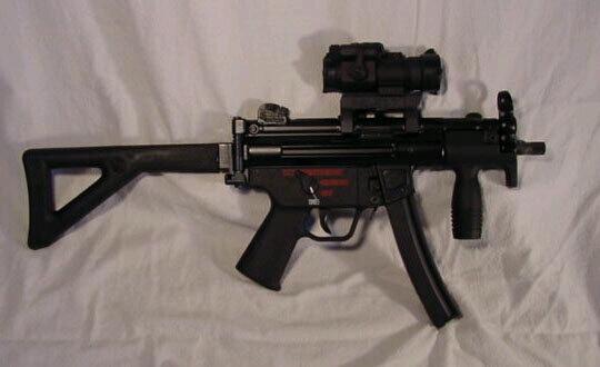 轻武器科普之H&K MP5K-PDW冲锋枪 - 哔哩哔哩