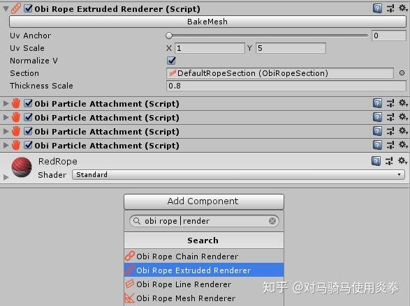 用Unity来实现一下绳子效果——Obi Rope插件介绍 - 哔哩哔哩
