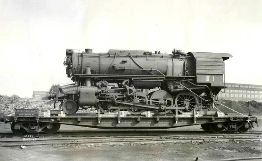 为反法西斯而“战”——美国陆军运输部TC-S160型2-8-0式蒸汽机车 - 哔哩哔哩