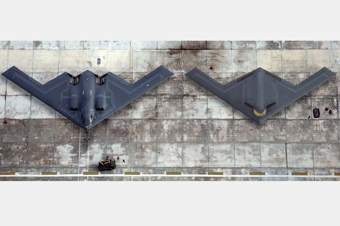 美国新型隐轰B21即将首飞，和B2相比有什么优势？ - 哔哩哔哩