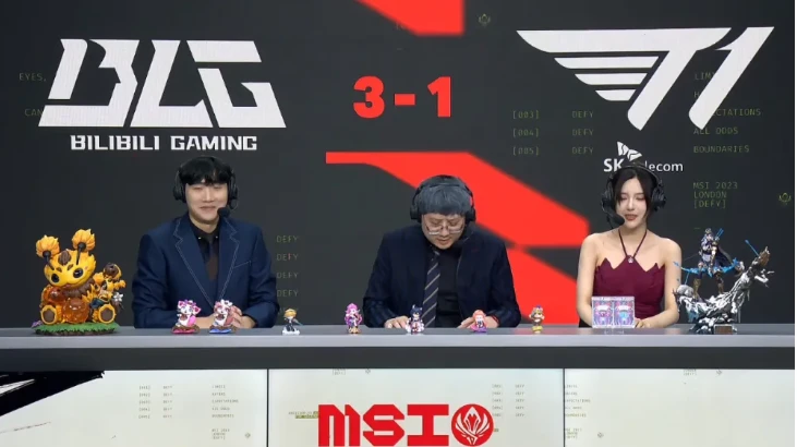 国外看MSI中文直播 国外MSI直播延迟 BLG3:1淘汰T1晋级 LPL提前锁定MSI三连冠 - 哔哩哔哩