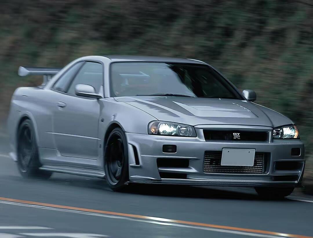 GT-R BNR34（头文字D—神之脚座驾） - 哔哩哔哩