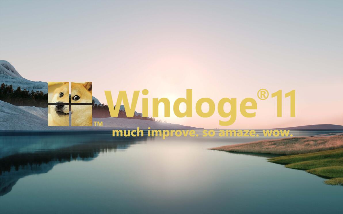自制Windoge 11 壁纸 Wallpaper - 哔哩哔哩