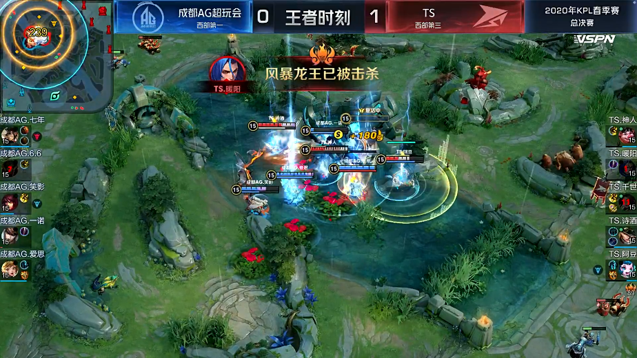 KPL总决赛TS斩获首胜，千世发挥最亮眼，神人猪八戒超耐打！ - 哔哩哔哩