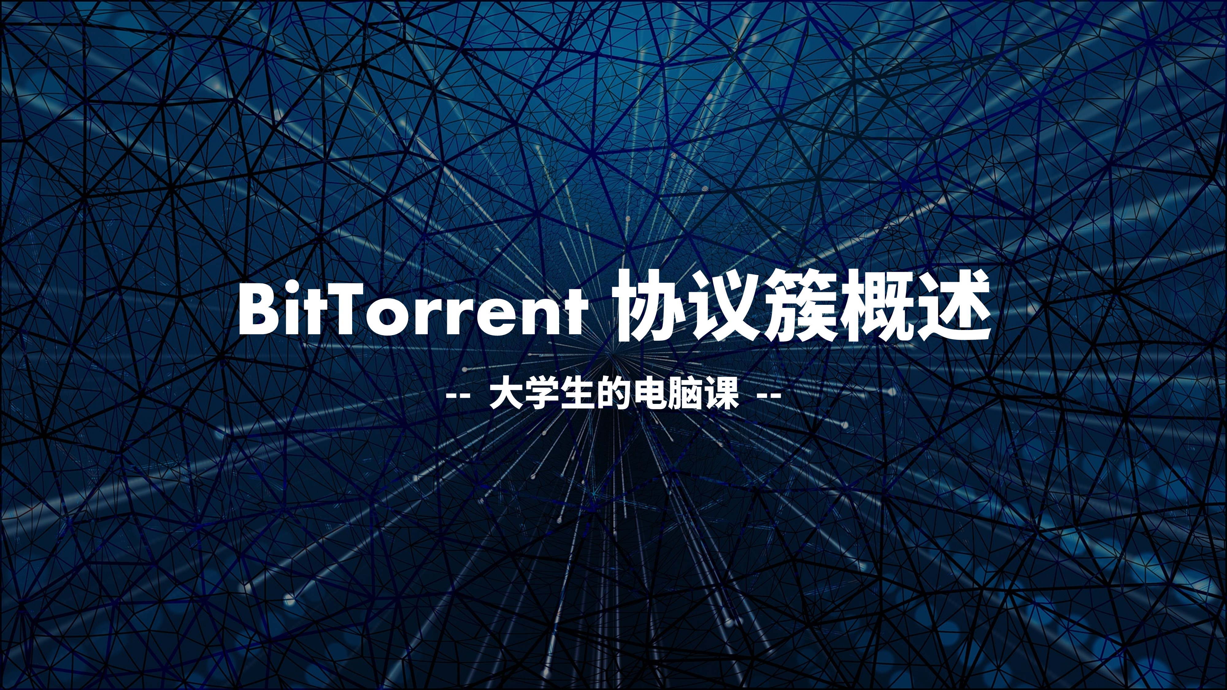 BitTorrent 协议簇概述 - 哔哩哔哩