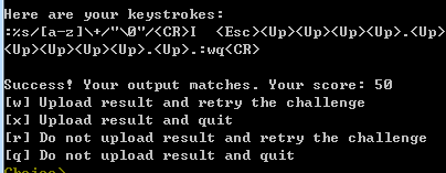 vimgolf使用简介 - 哔哩哔哩