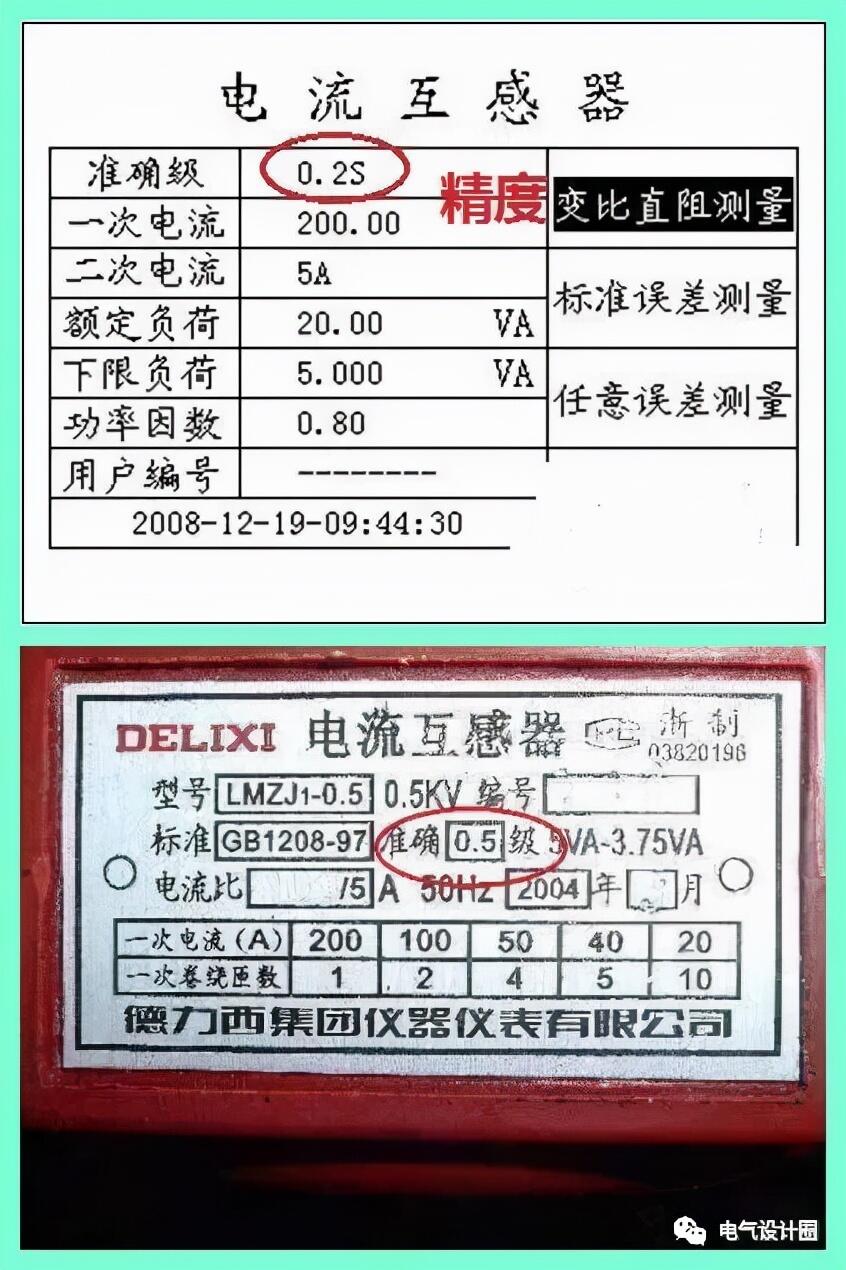 电流互感器参数：0.5级、1.0级以及10P20、5P20的含义是什么？ - 哔哩哔哩