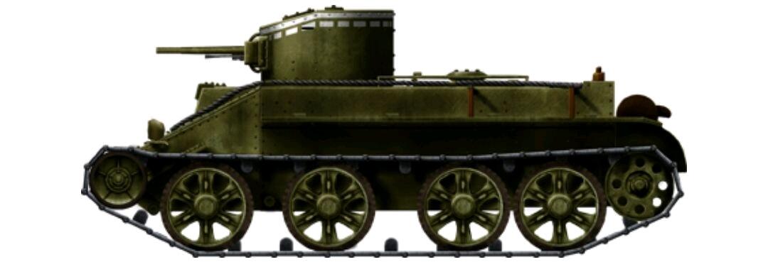 苏维埃的钢铁洪流（一）——“最快的坦克”BT2快速坦克 - 哔哩哔哩