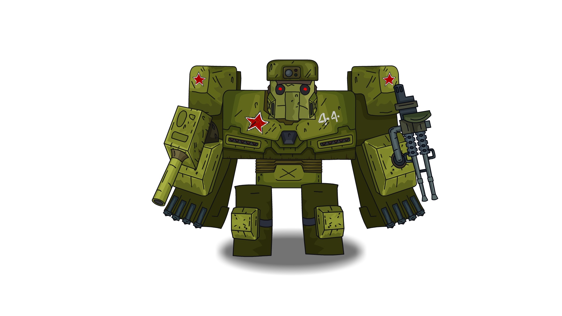 Gerand坦克动画苏系坦克素材合集 - 哔哩哔哩