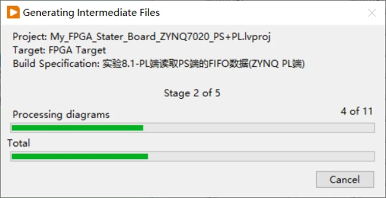 第6章>>实验8：PS(ARM)端与PL端FPGA通过FIFO队列进行交互《LabVIEW FPGA ZYNQ宝典》 - 哔哩哔哩