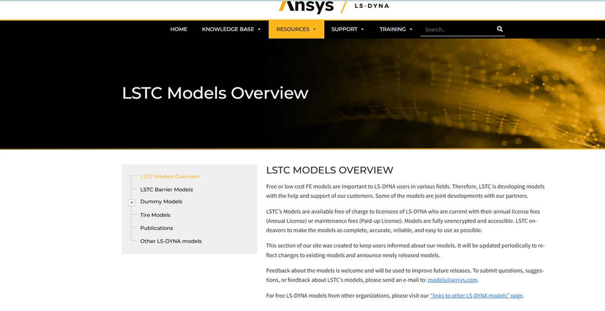 LS-DYNA官方资料集合 - 哔哩哔哩