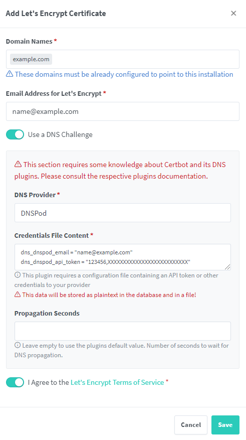 使用docker搭建nginx proxy manager实现反向代理和SSL证书申请 - 哔哩哔哩